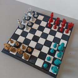 team chess 4 players 3D Models | Page 1 | STLFinder