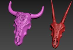 cow head 3D Models | Page 1 | STLFinder