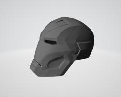 printable iron man mask template 3d models 【 STLFinder