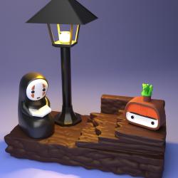 makerworld diorama spirited away 3D Models | Page 1 | STLFinder