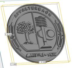 mercedes benz amg logo 3D Models | Page 1 | STLFinder