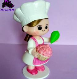 pastry chef uniform 3D Models | Page 1 | STLFinder