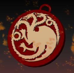 targaryen keychain 3D Models | Page 1 | STLFinder