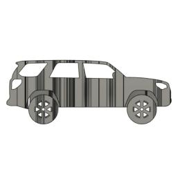 4th generation 4runner frame rail hole layout diagram chart 3D Models ...