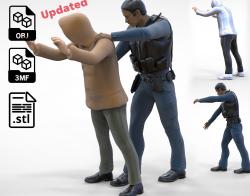 police miniature 3d models 【 STLFinder