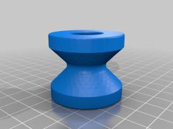 nylon bearing roller u type grooved wheel pulleys rail wheel 3D Models ...
