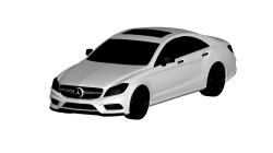 2006 mercedes cls 500 hood decal emblem 3D Models | Page 1 | STLFinder