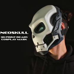 skull mask stl file 3d models 【 STLFinder