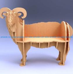 wall clock file cdr and dxf vector for laser cut 4138 3D Models | Page ...