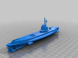 U2322 Type XXIII UBoat 11800 3D Models | Page 1 | STLFinder