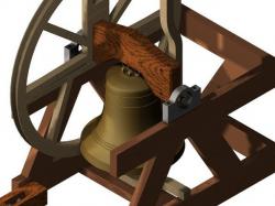english church bell with frame 3D Models | Page 1 | STLFinder