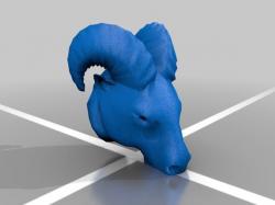 ram animal head 3d models 【 STLFinder