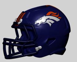 free stock nfl image broncos helmet 3D Models | Page 1 | STLFinder