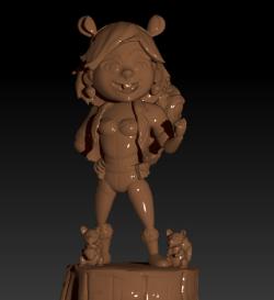 squirrel girl original design outdoor aluminum 3D Models | Page 1 ...
