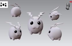digimon tokomon 3D Models | Page 1 | STLFinder