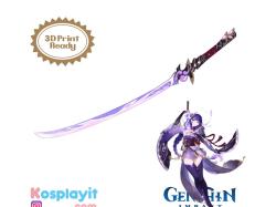 raiden shogun 3d model 【 STLFinder