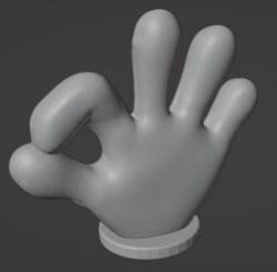 hand ok 3D Models | Page 1 | STLFinder