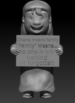 lilo line drawing 3D Models | Page 1 | STLFinder