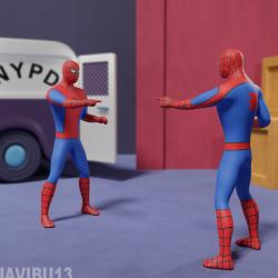 spiderman pose meme 3D Models | Page 1 | STLFinder