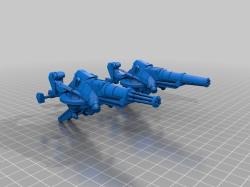 tau heavy burst cannon 3D Models | Page 1 | STLFinder