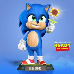 cute baby sonic 3D Models | Page 1 | STLFinder