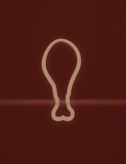 turkey leg meat 3d models 【 STLFinder