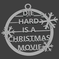 die hard christmas ornament 3d models 【 STLFinder