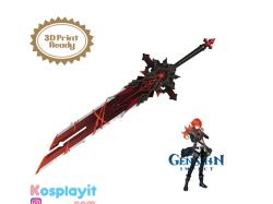diluc 3d model 【 STLFinder