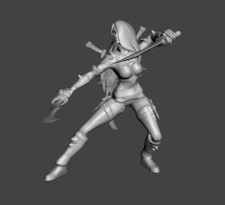 katarina 3d model | Page 1 | STLFinder