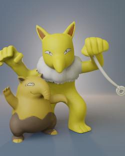 pokemon drowzee 3D Models | Page 1 | STLFinder