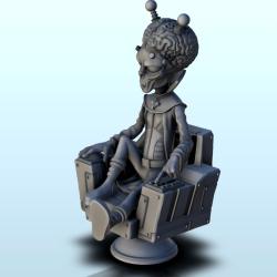 alien with antenna 3d models 【 STLFinder