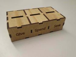 spend and save money box 3d models 【 STLFinder