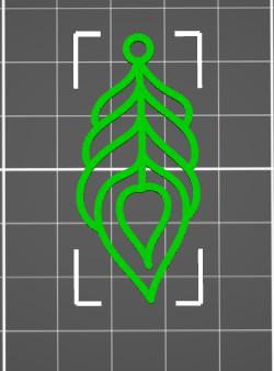 peacock feather pendant 3D Models | Page 1 | STLFinder