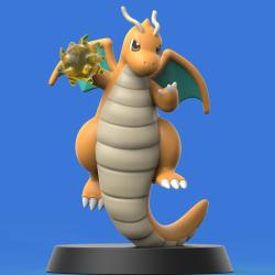 dragonite figure 3d models 【 STLFinder