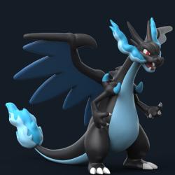 pokemon mega charizard ex 3D Models | Page 1 | STLFinder
