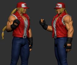 fatal fury cotw krauser season 2 dlc after defated by terry borag 3D ...