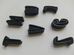 alphabet letter cutters 3d models 【 STLFinder