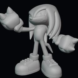 sonic 3 5 knuckles figure 3D Models | Page 1 | STLFinder