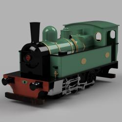 steam locomotive smoke stack ho scale 3D Models | Page 1 | STLFinder