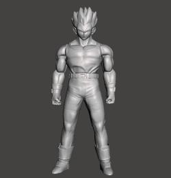 vegeta dragon ball gt 3d models 【 STLFinder