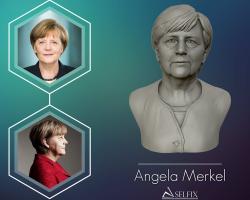 angela merkel portrait 3D Models | Page 1 | STLFinder