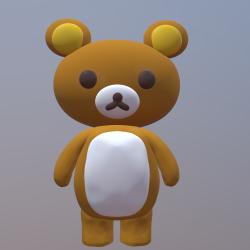 rilakkuma keychain phone charm bear cute fraise 3D Models | Page 1 ...