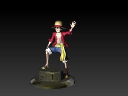 luffy breaking log pose gif 3D Models | Page 1 | STLFinder
