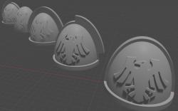 raven guard shoulder pads 3D Models | Page 1 | STLFinder