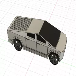 Tesla Cybertruck - Free 3D Model | STLFinder