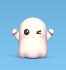 cute ghost template 3D Models | Page 1 | STLFinder