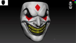jester mask template 3D Models | Page 1 | STLFinder