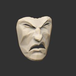 emotion mask 3d models 【 STLFinder