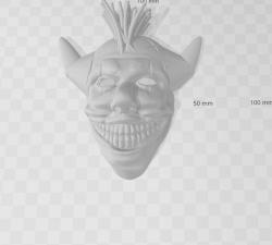 scary clown mask 3D Models | Page 1 | STLFinder