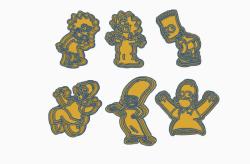 simpsons cookie cutters 3D Models | Page 1 | STLFinder